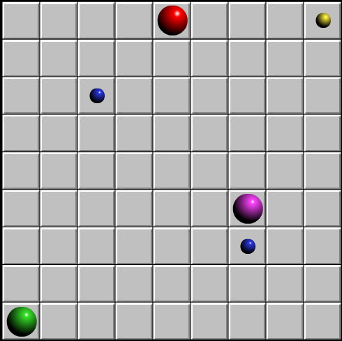 Top Žaidimai » Žaidimas: burbuliukai (lines game)